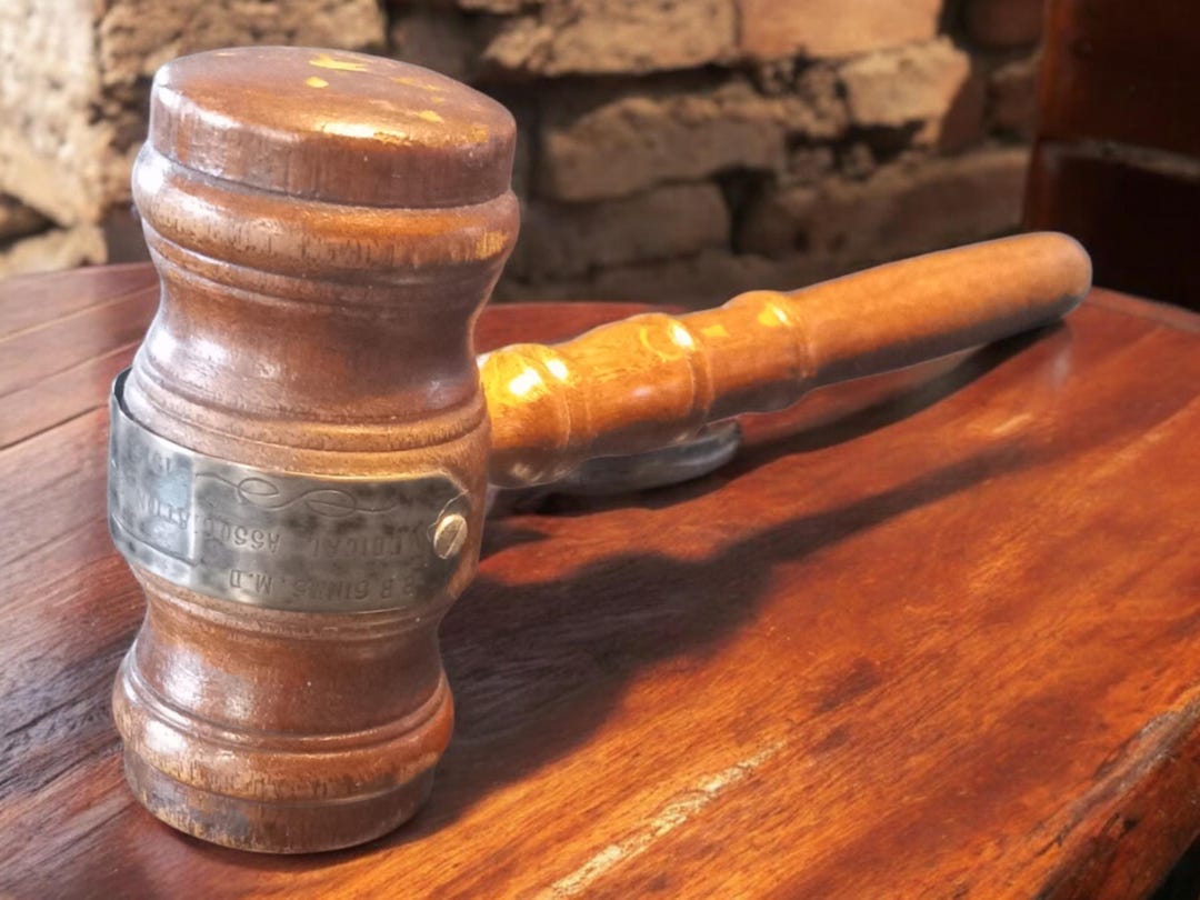 Antique Presentation Gavel Given to Alabama Medical Association ...