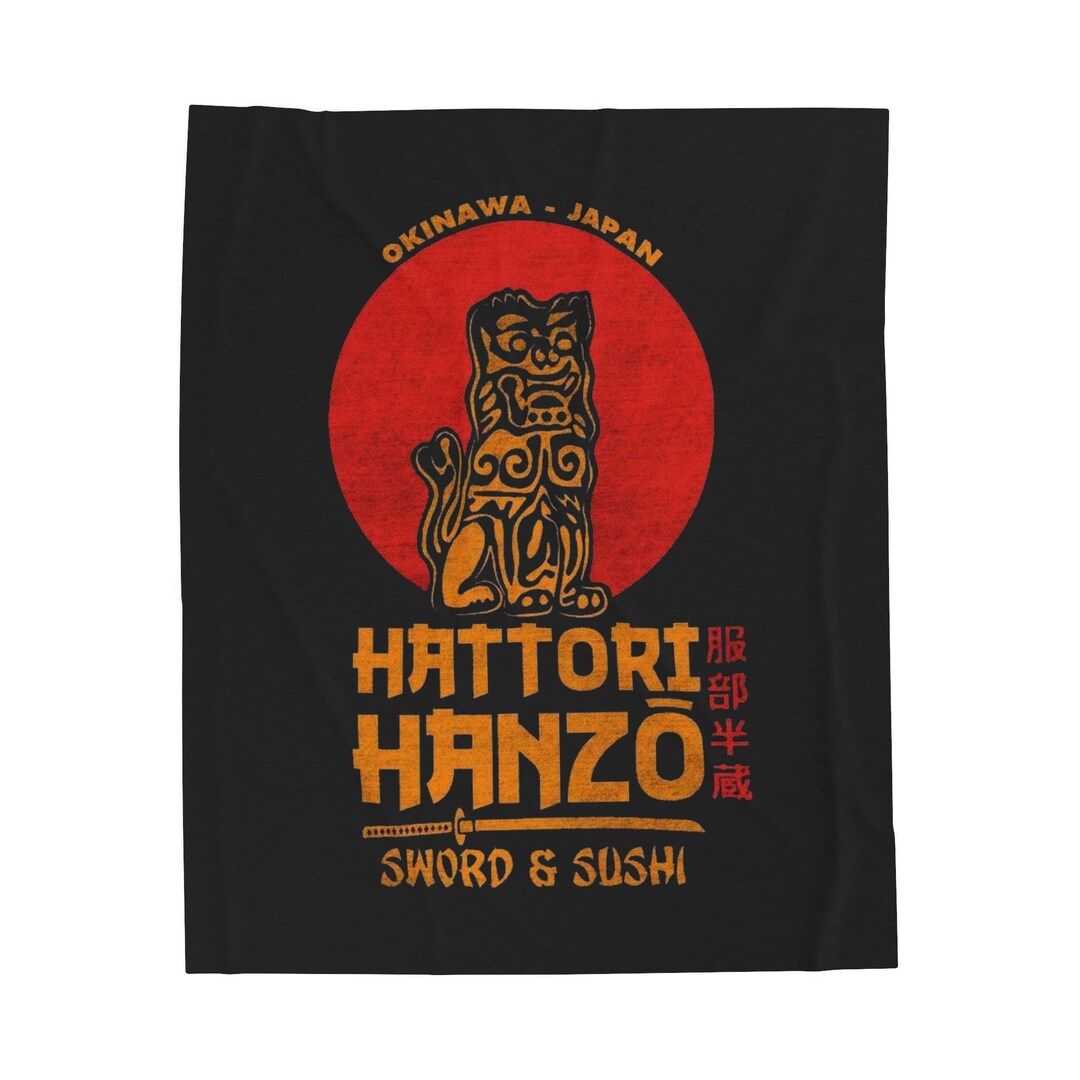 Hattori Hanzo Samurai Velveteen Plush Blanket - Etsy