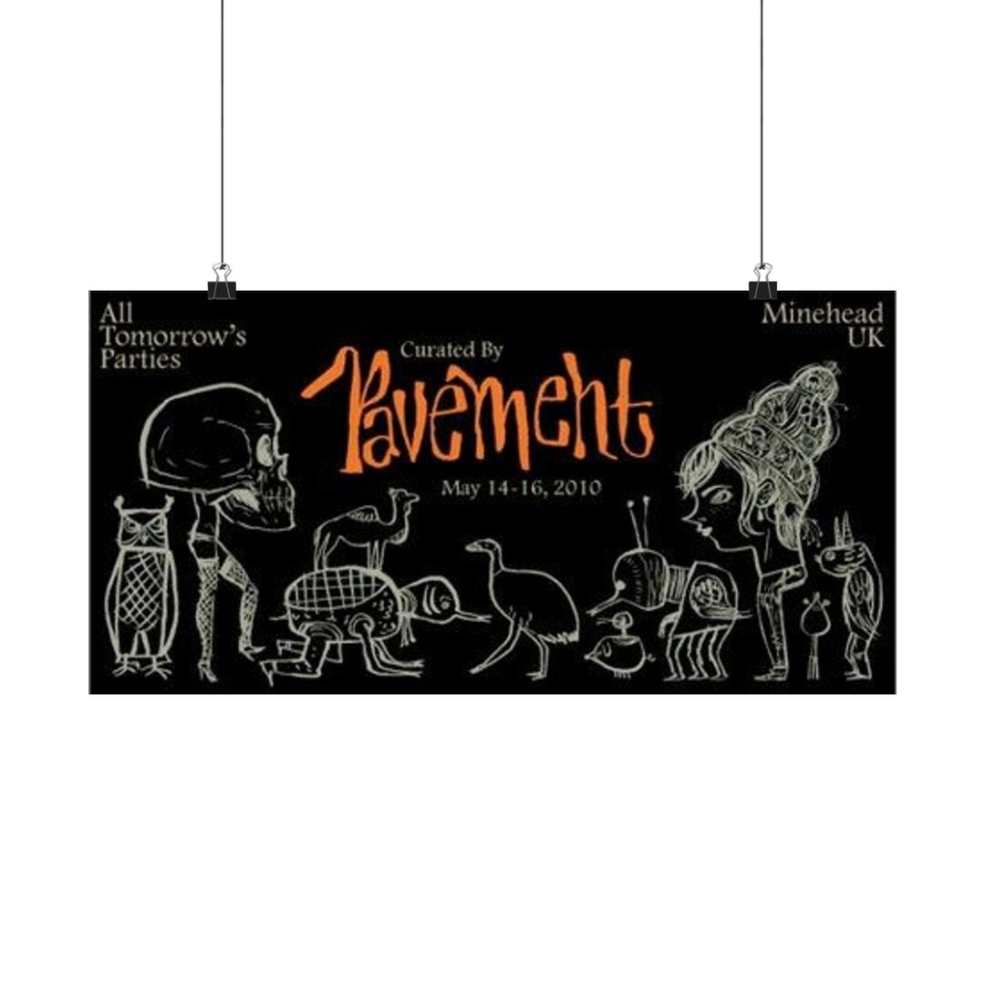 Pavement 90s Lo-fi Matte Horizontal Posters - Etsy UK