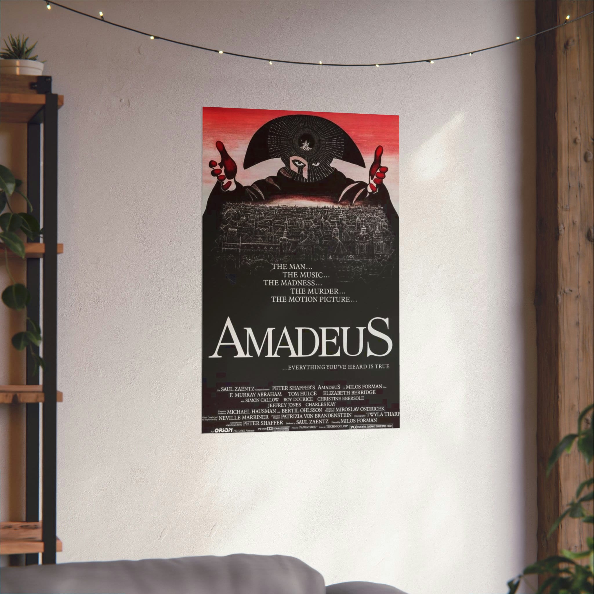 Amadeus Classic Movie Matte Vertical Posters - Etsy