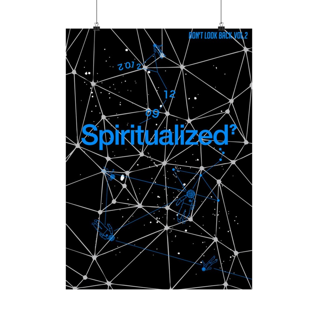 Spiritualized 90s Space Rock Matte Vertical Posters - Etsy