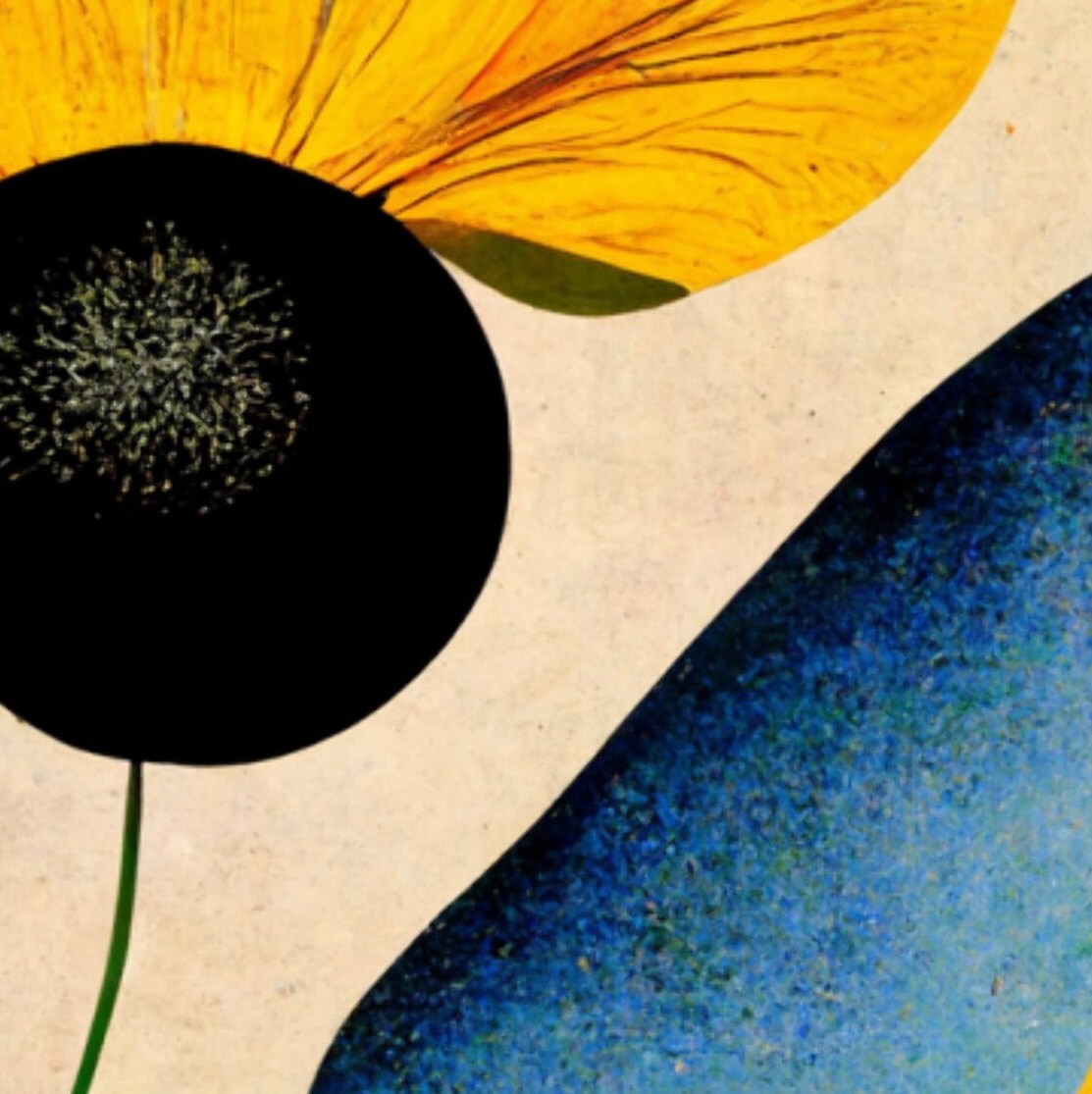 JOAN MIRO Style Print / Abstract Flowers / Miro Style Downloadable ...