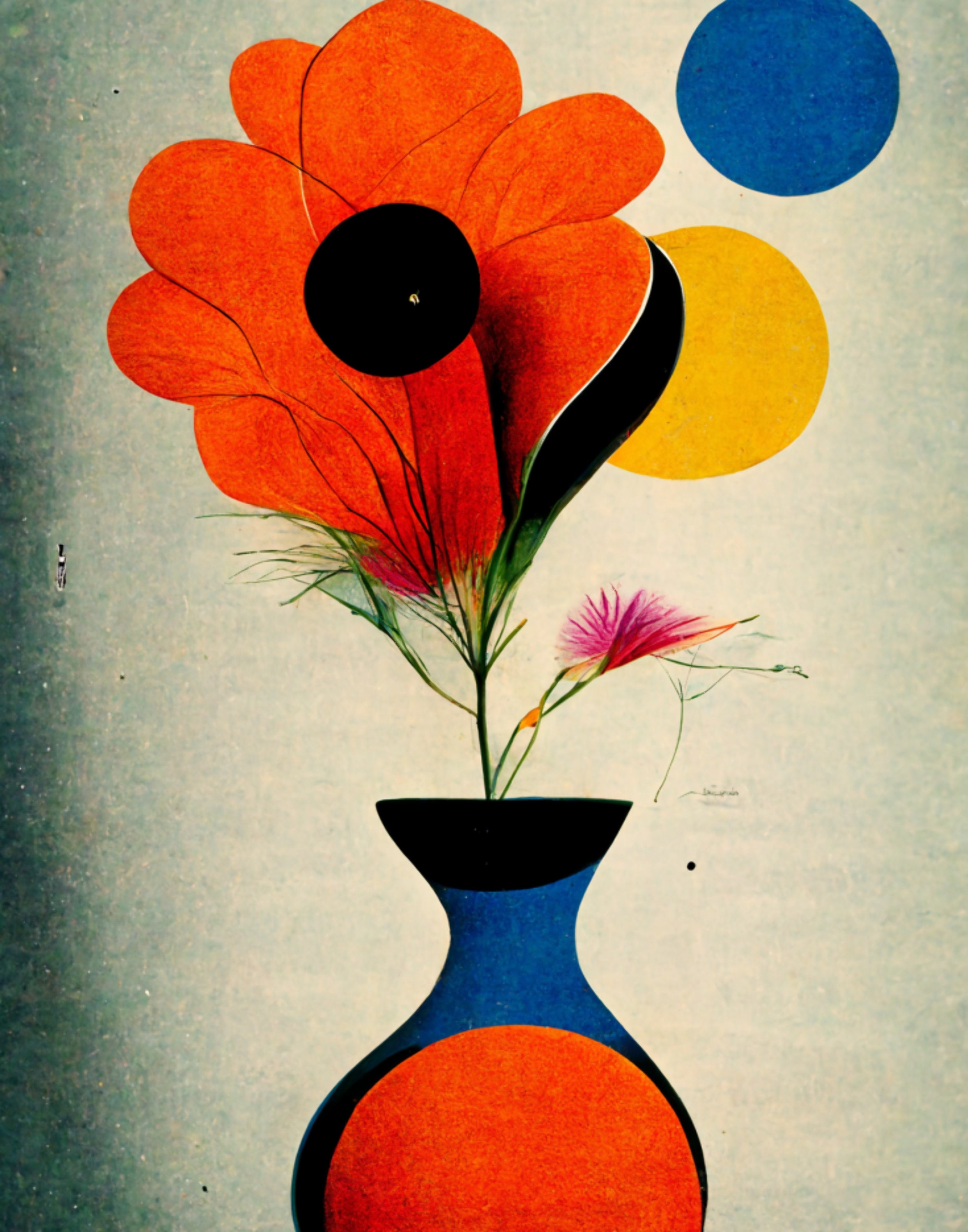 JOAN MIRO Style Print / Abstract Flowers / Miro Style Downloadable ...