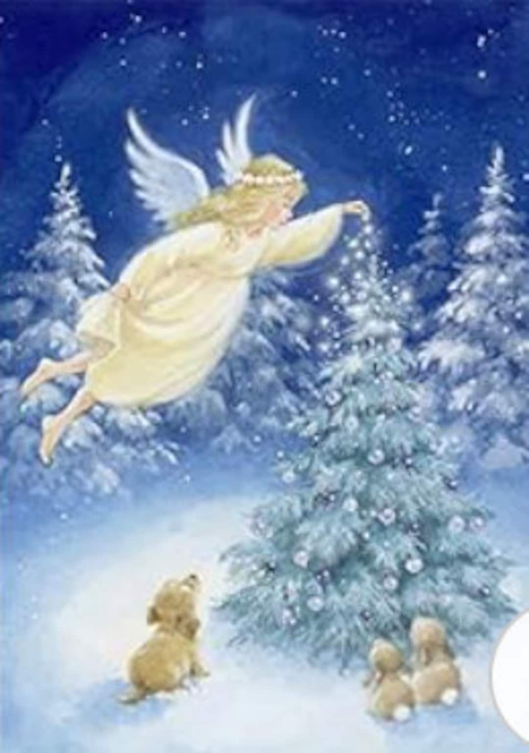 Angel Diamond Painting Kit 30x40cm Full ROUND Drill Angel Diamond Art ...