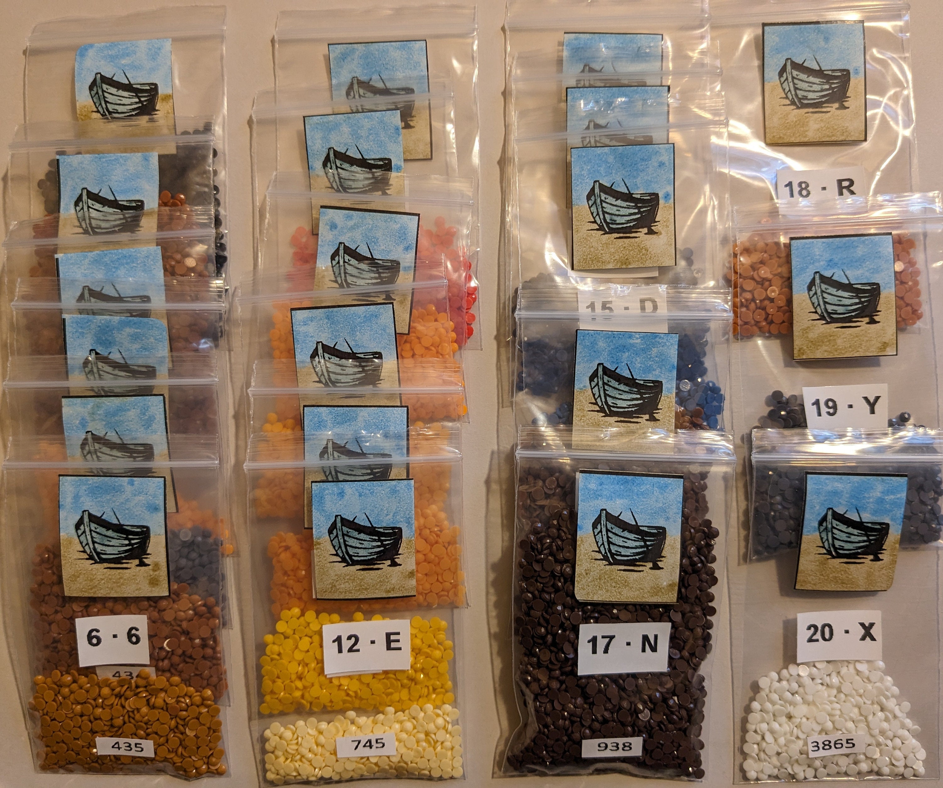 Ocean Sunset Diamond Painting Kit 30x40cm Full ROUND Drill Sunset ...