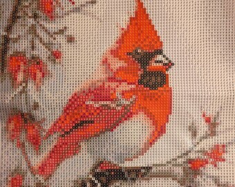 Winter Covered Bridge Diamond Painting Kit 40x70cm Full ROUND Drill ...