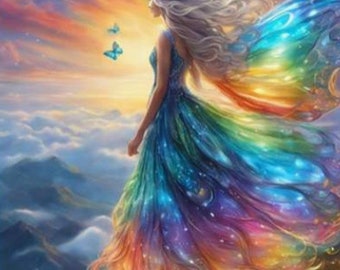 Mythical Diamond Painting Kit 30x40cm Full ROUND Drill Mythical Diamond ...