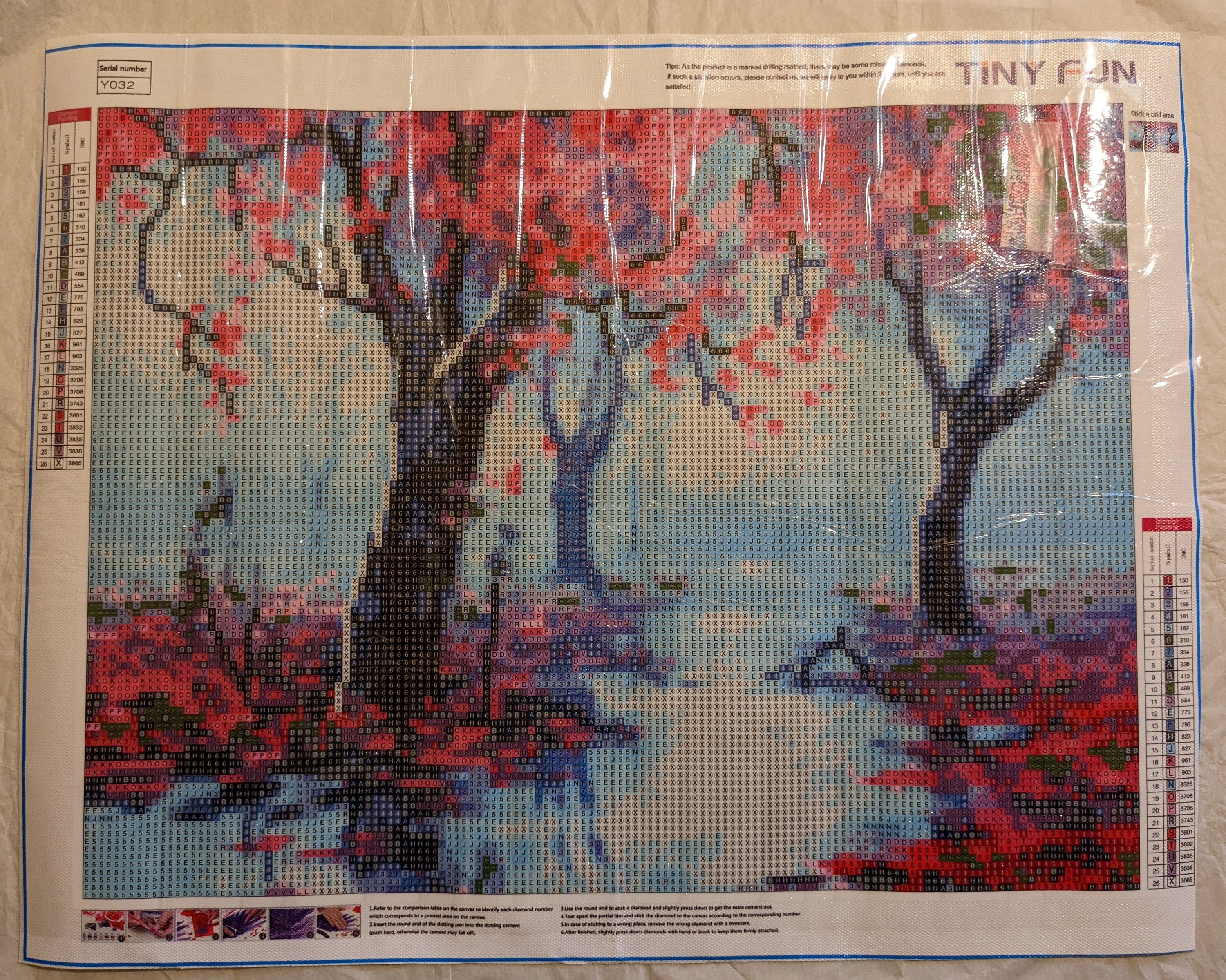 Pink Trees Diamond Painting Kit Trees Full Round Drill 35x45cm Tree ...