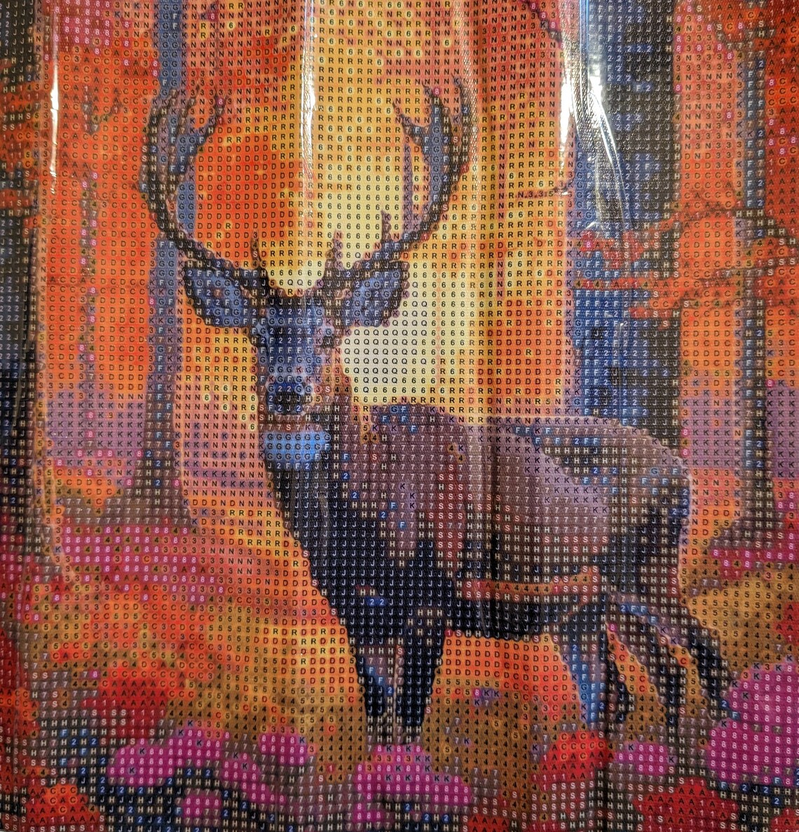 Deer Diamond Painting Kit 30x30cm Full ROUND Drill Deer Diamond Art Kit ...