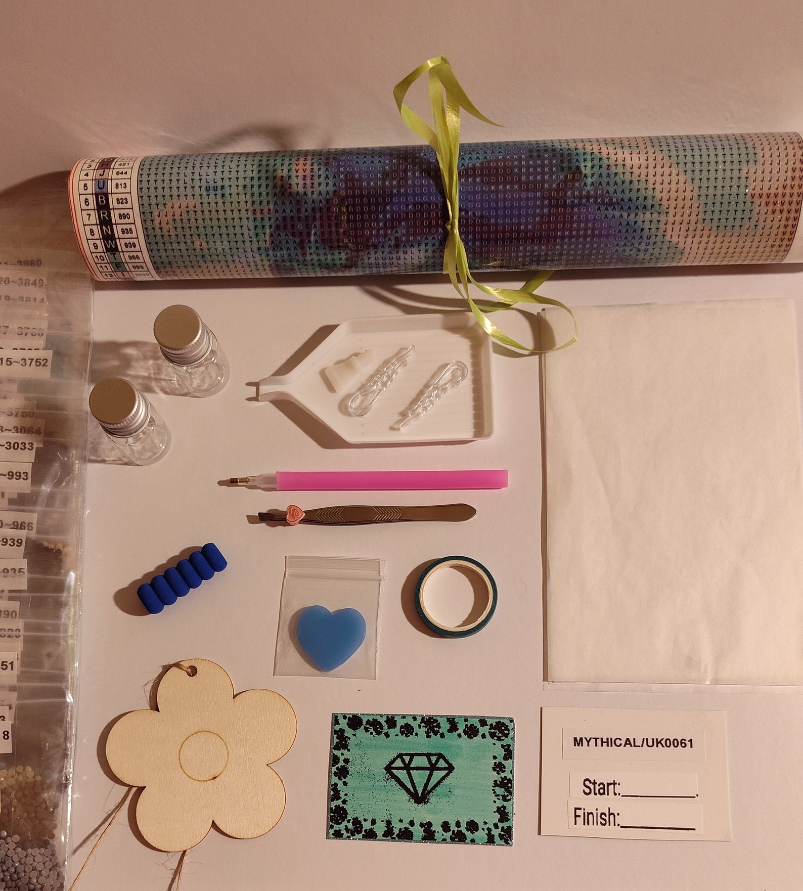 Mythical Diamond Painting Kit 30x40cm Full ROUND Drill Mythical Diamond ...