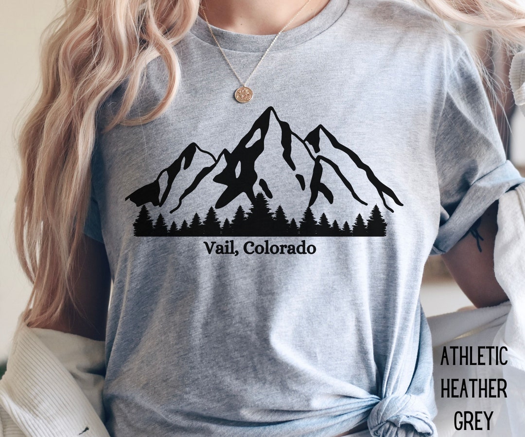 Vail Colorado T Shirt, Colorado Shirt, Vail CO Shirt, Vail Colorado ...