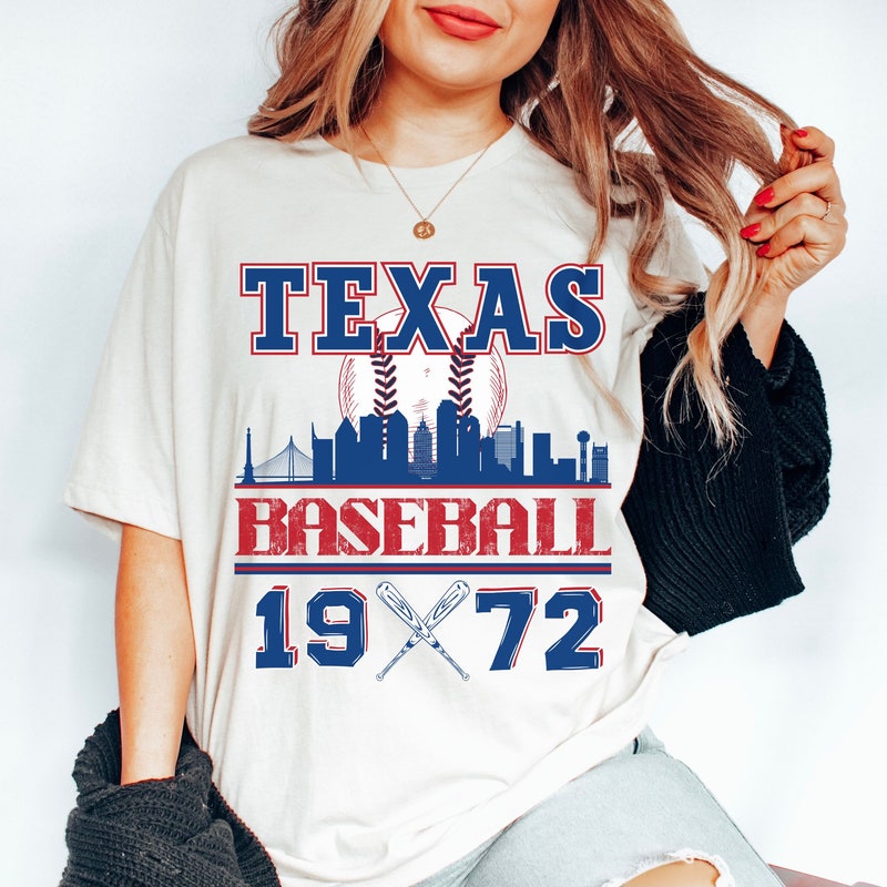 Texas Rangers Shirt - Etsy