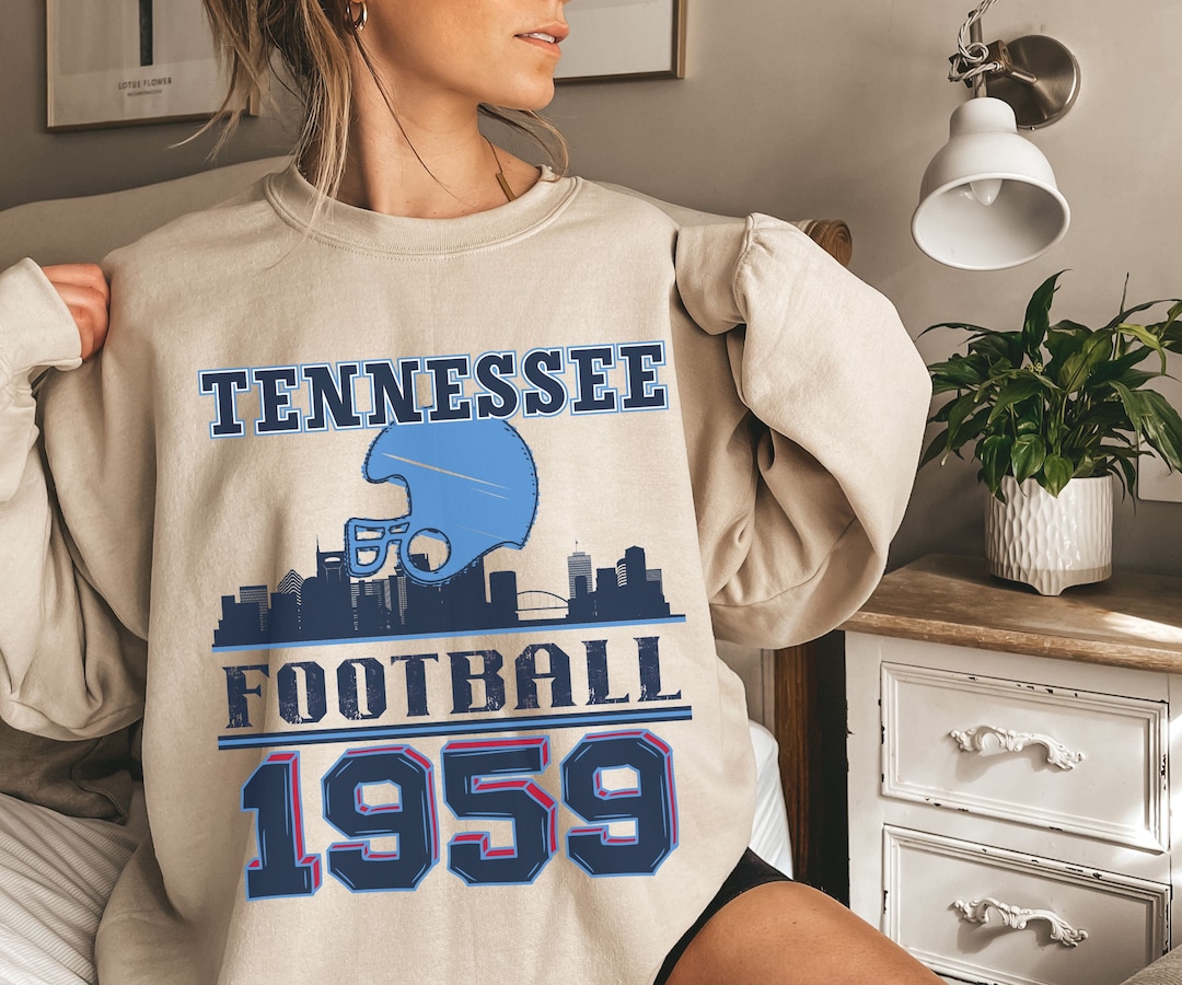 Vintage Tennessee Football Sweatshirt, Retro Tennessee Football ...