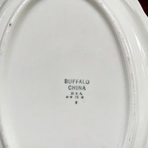 Vintage Buffalo China Platter Buffalo China gold Atomic Colonna Plate ...