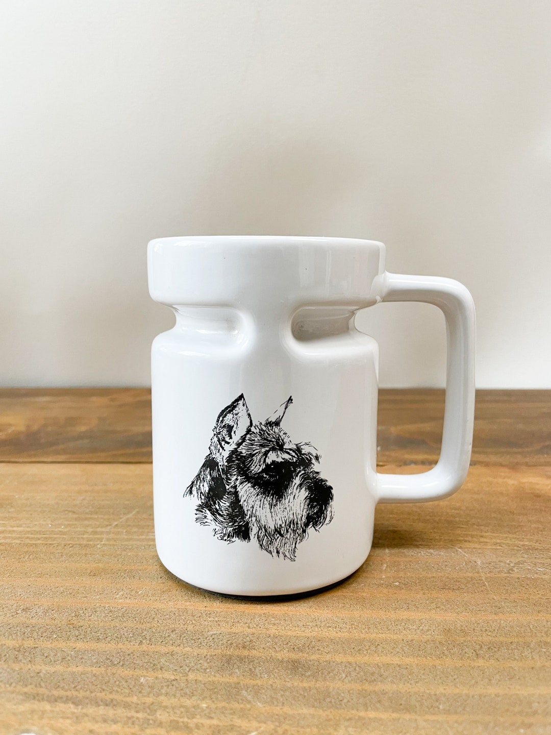Hotjo Schnauzer Tea Mug | Airedale Terrier Coffee Mug | Airedale Coffee ...
