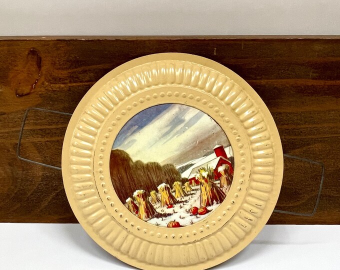 Vintage Flue Cover | Stove Pipe Cover | Chimney Plate Cover - Etsy