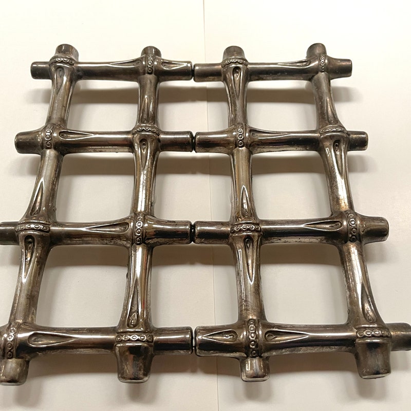 Silver Trivet - Etsy