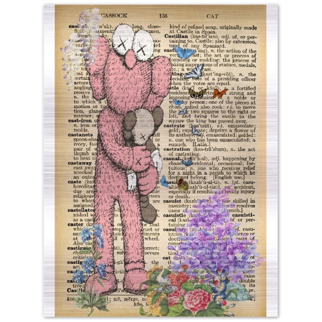 Kaws, Kaws Wall Art, WOOD OR METAL Wall Art, Kaws Poster ...