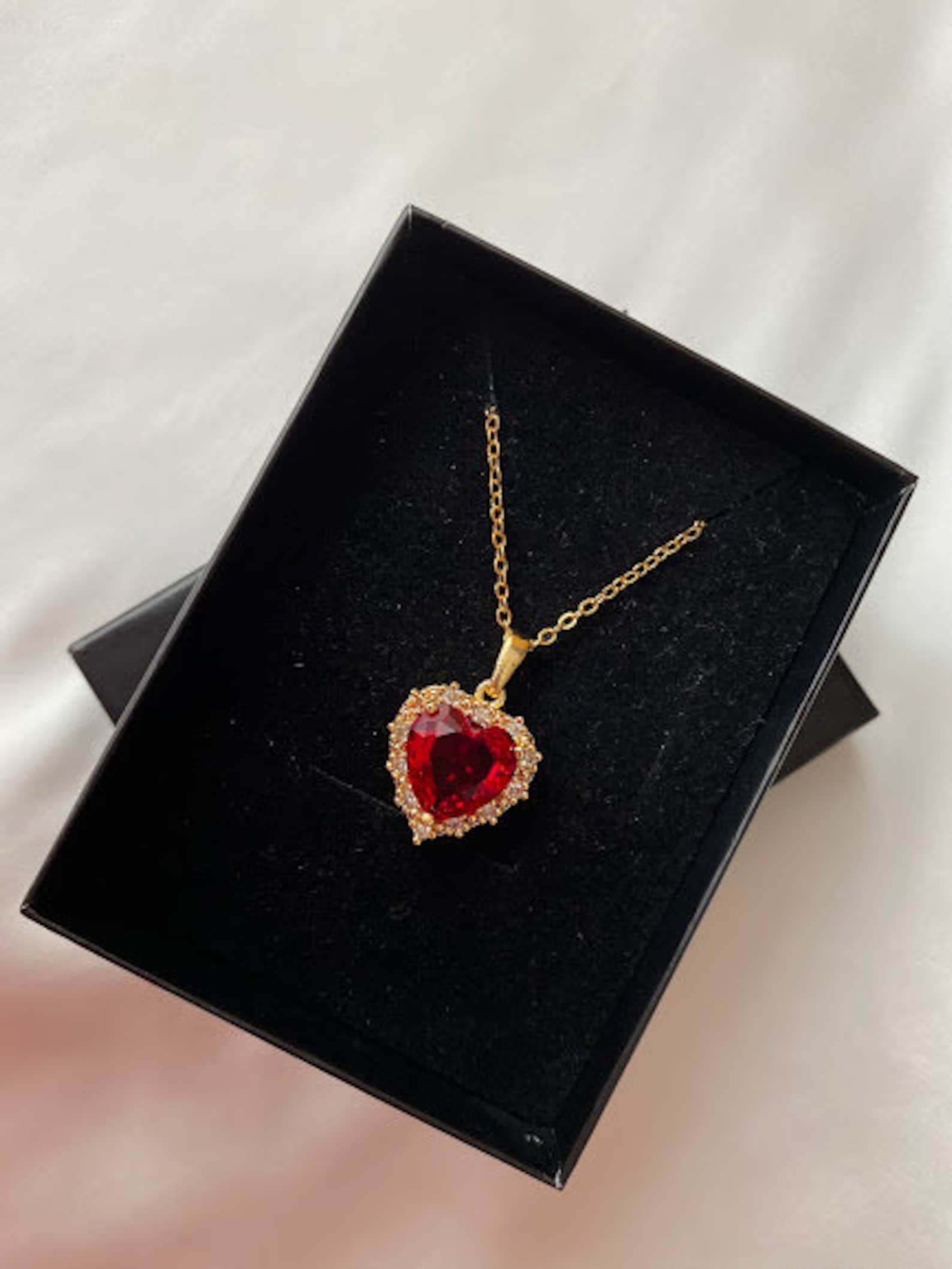 Lana Del Rey Necklace Royal Heart Necklace Love Jewelry - Etsy UK