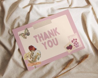 Chicago Thank You Card Chicago Skyline Chicago Stationery - Etsy