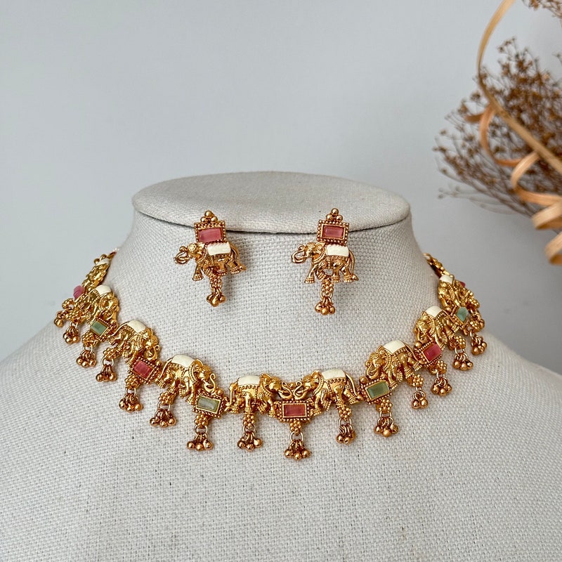 Beaded Jewelry Set - Etsy