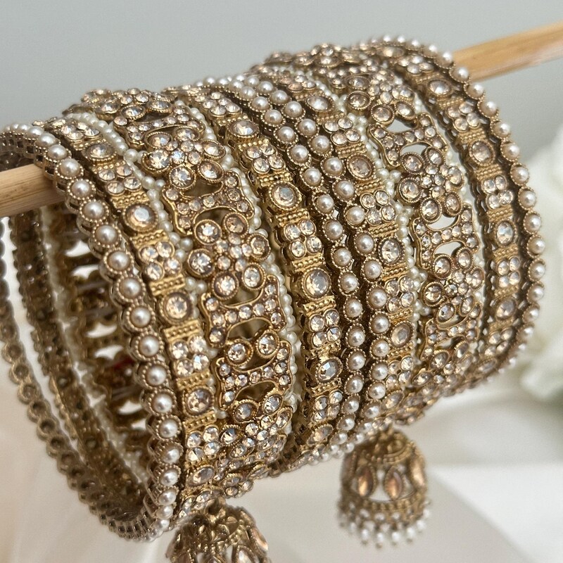 Jhumka Bangles - Etsy