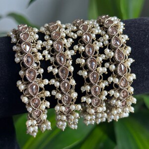 Kundan Kade Bangles/indian Bangles/punjabi Bangles Set, Multicolor ...