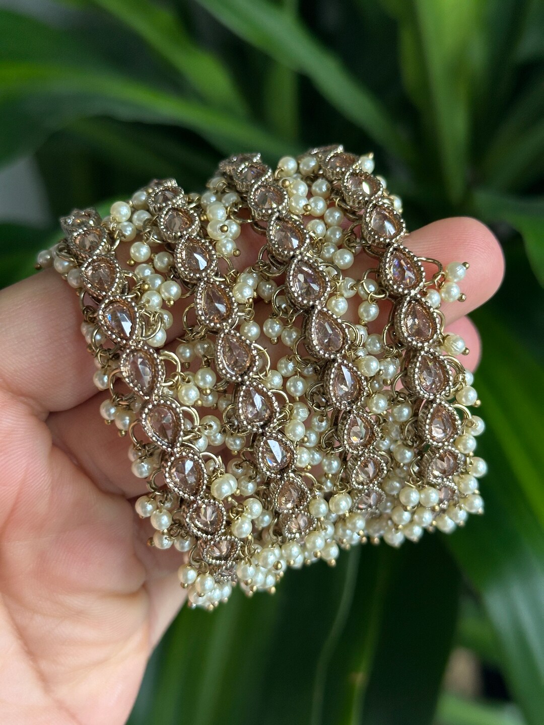 Kundan Kade Bangles/indian Bangles/punjabi Bangles Set, Multicolor ...