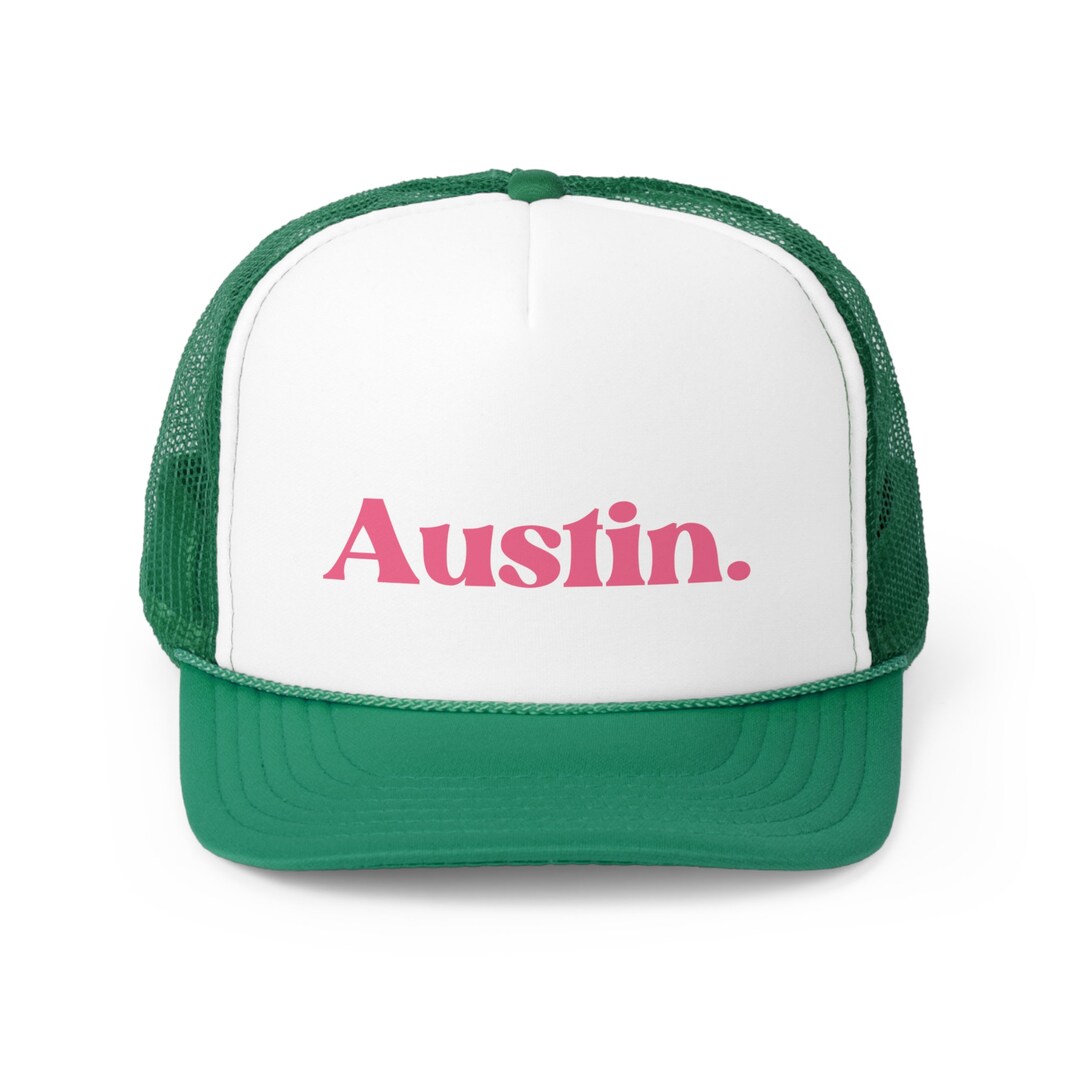 Austin Vinyl Trucker Hat - Etsy