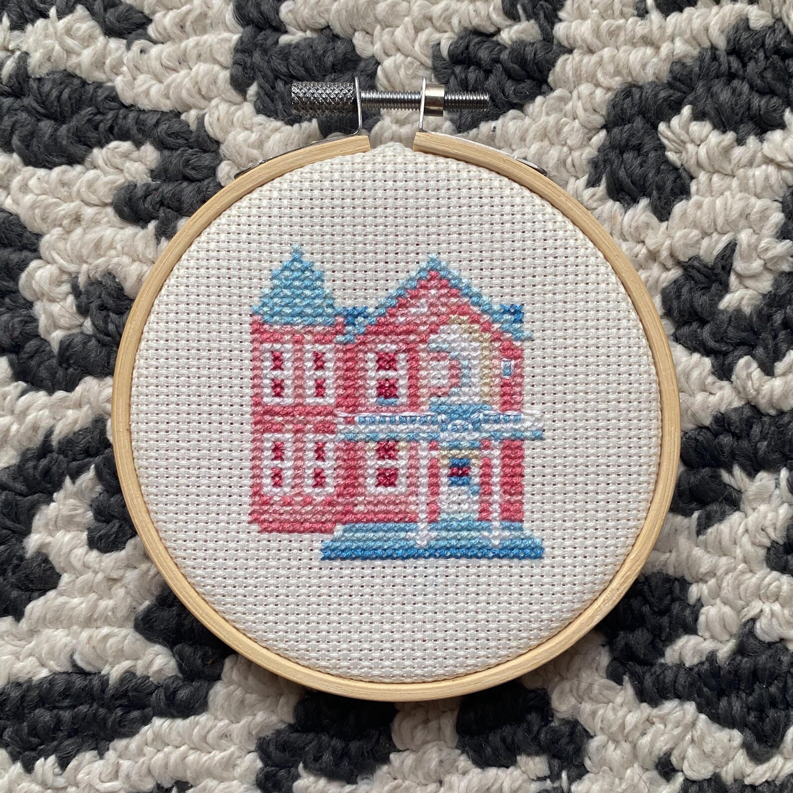BARBIE - Victorian Dreamhouse Cross Stitch Pattern - Etsy