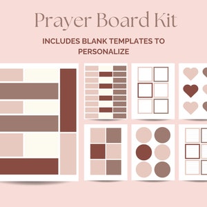 Printable Prayer Board, Prayer Board Kit, Prayer Request Cards ...