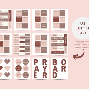 Printable Prayer Board, Prayer Board Kit, Prayer Request Cards ...