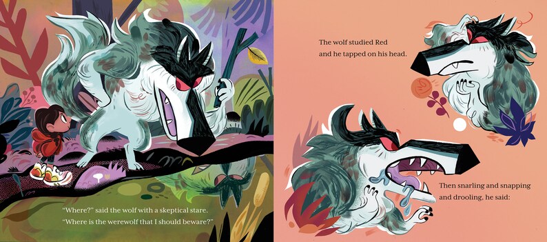 Werewolf? There Wolf! - Etsy