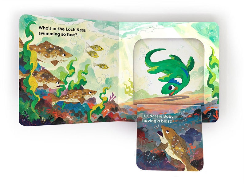 Nessie Baby!: A Hazy Dell Flap Book - Etsy