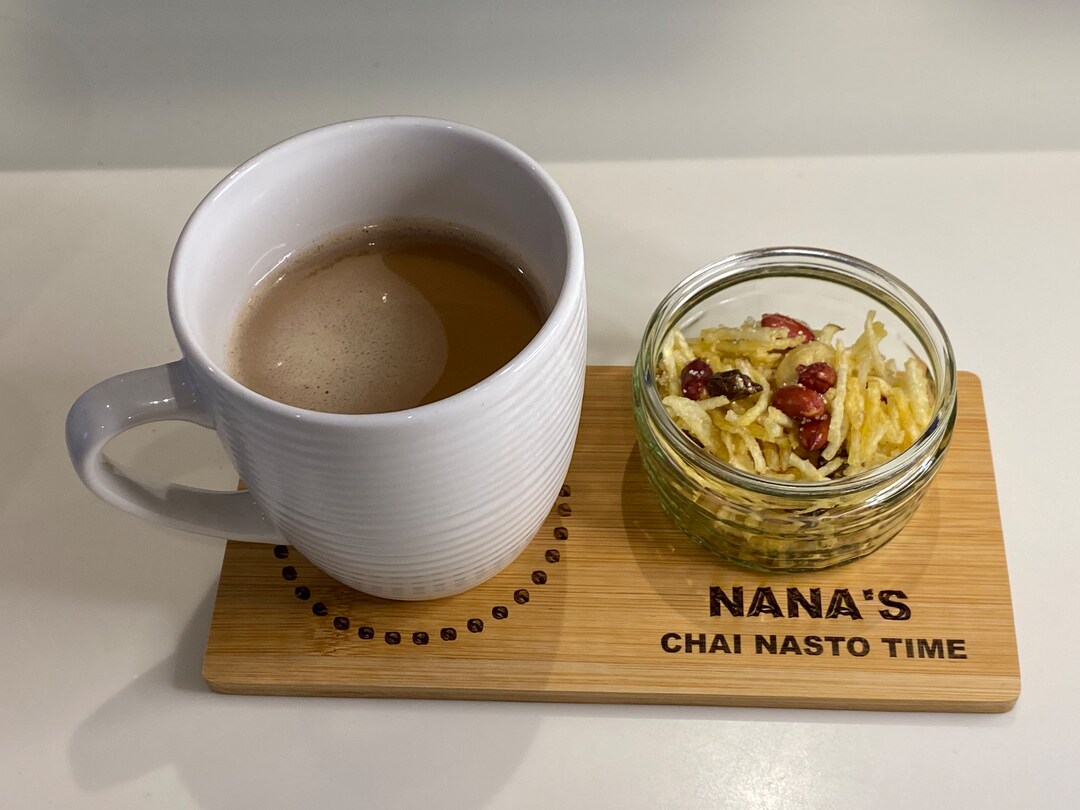 Dada / Nana / Dadima / Nanima Coaster Board: Chai Nasto Time - Gujarati ...