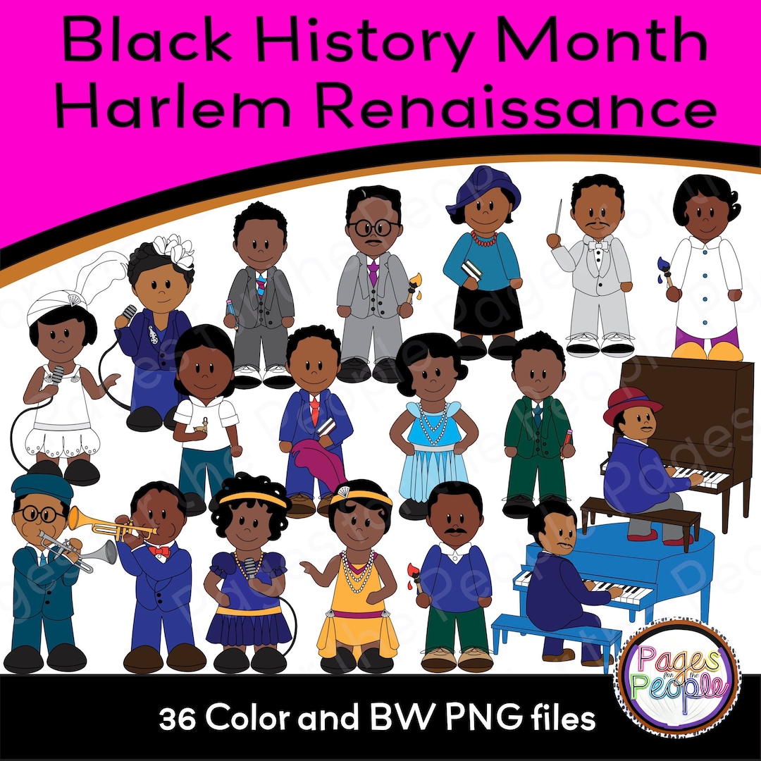 Black History Month: Leaders of the Harlem Renaissance - Etsy