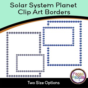 Solar System Planet Borders - Etsy