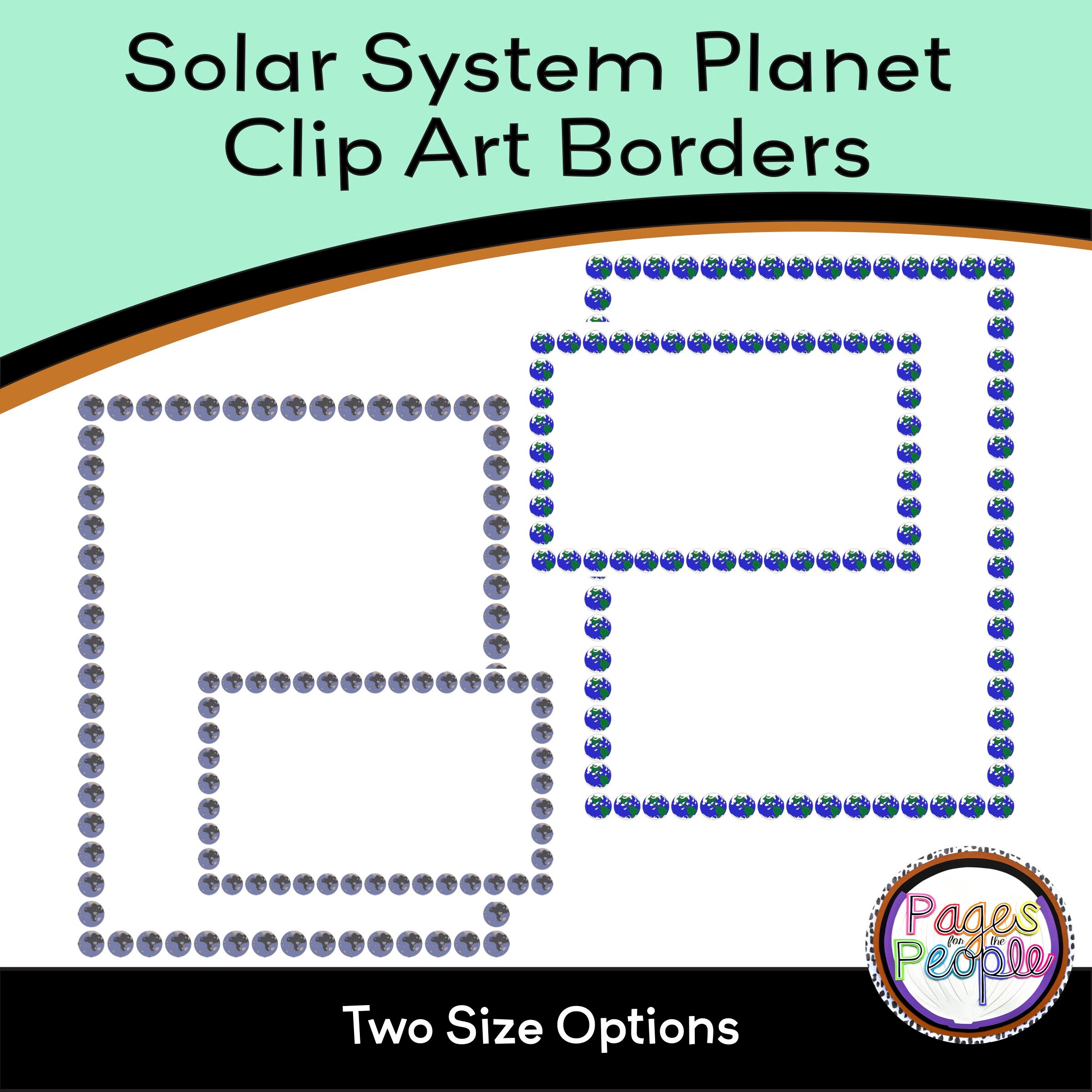 Solar System Planet Borders - Etsy