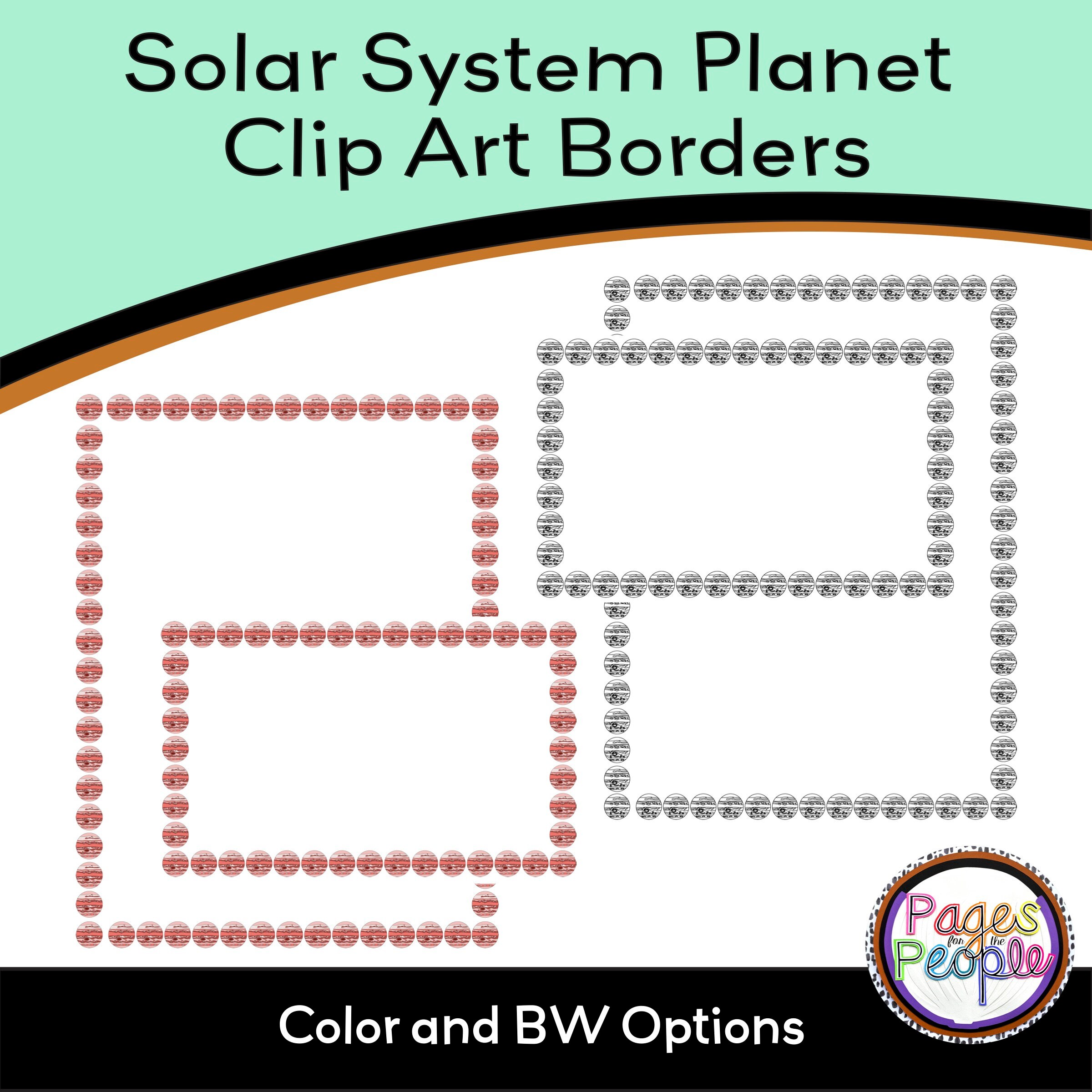 Solar System Planet Borders - Etsy