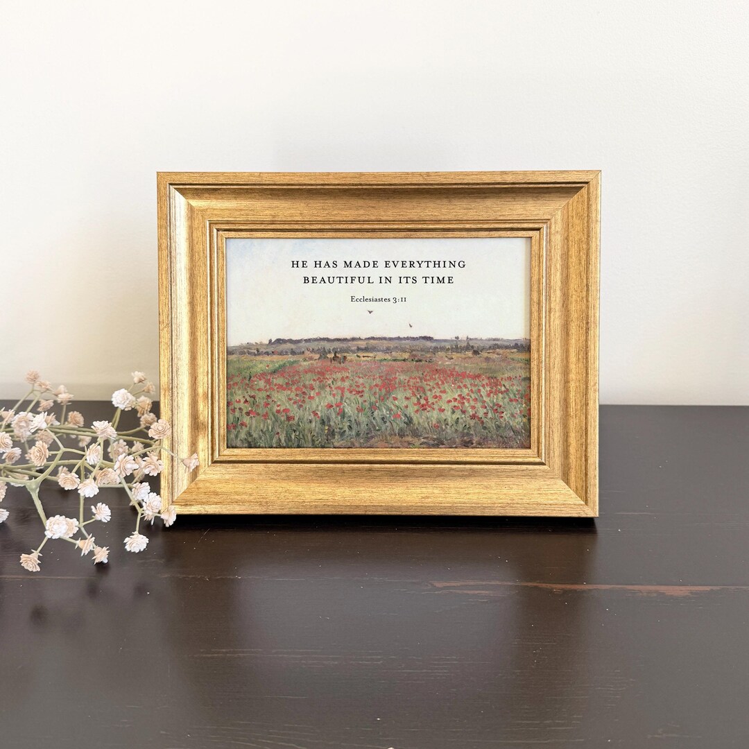 Christian Wall Art Framed Scripture Framed Bible Verse Gifts Christian ...
