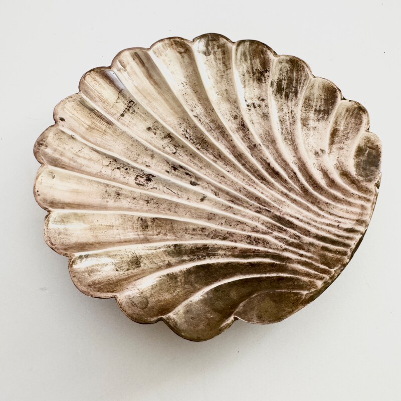 Brass Shell Dish - Etsy