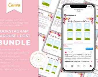 Carousel Book Template - Etsy