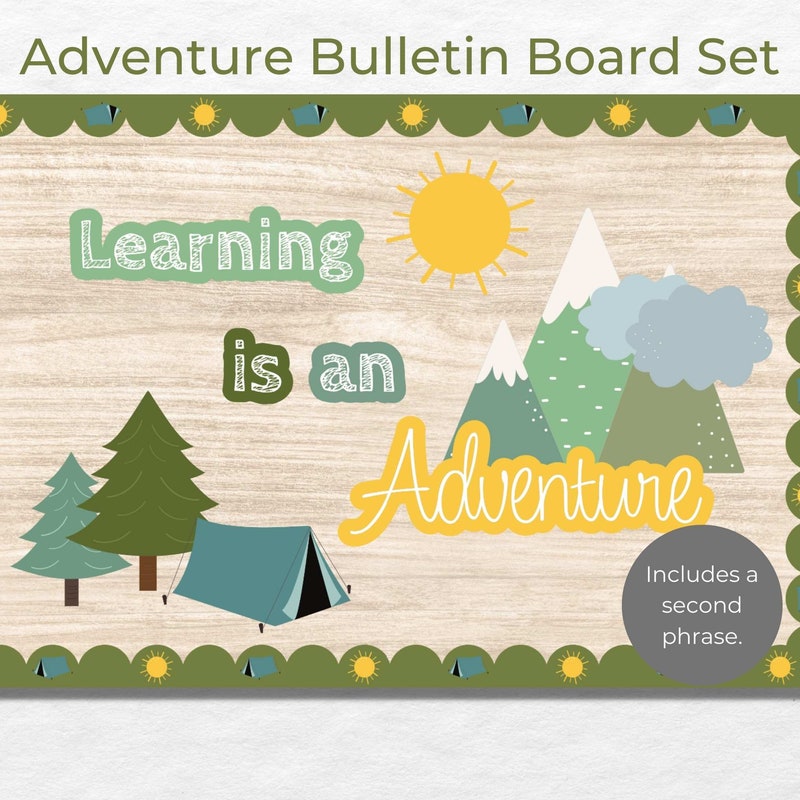 Camping Bulletin Board - Etsy