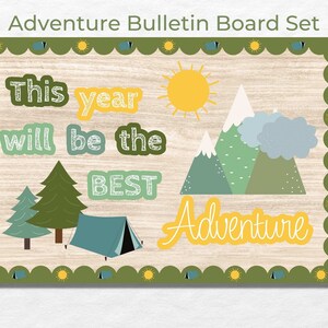Adventure Bulletin Board Set - Etsy