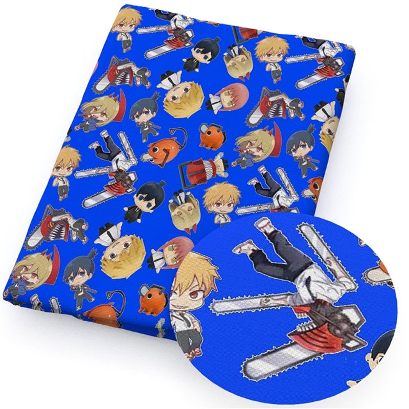 Anime Fabric - Etsy