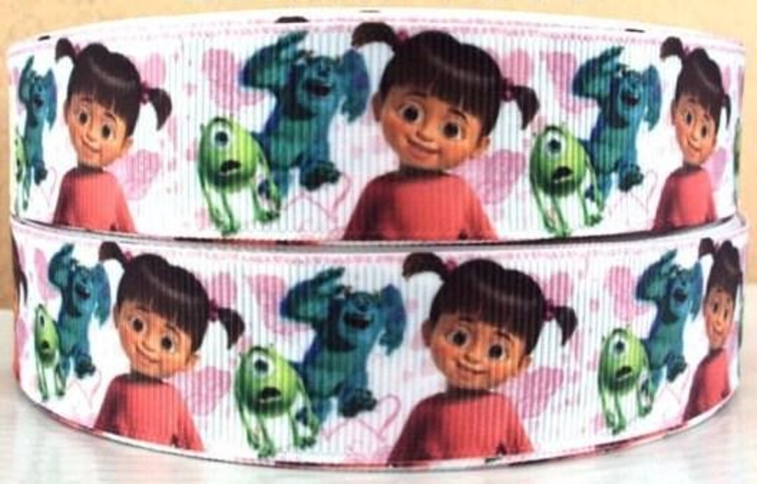 Disney Monster's Inc. Ribbon 1" High Quality Grosgrain Ribbon by the ...