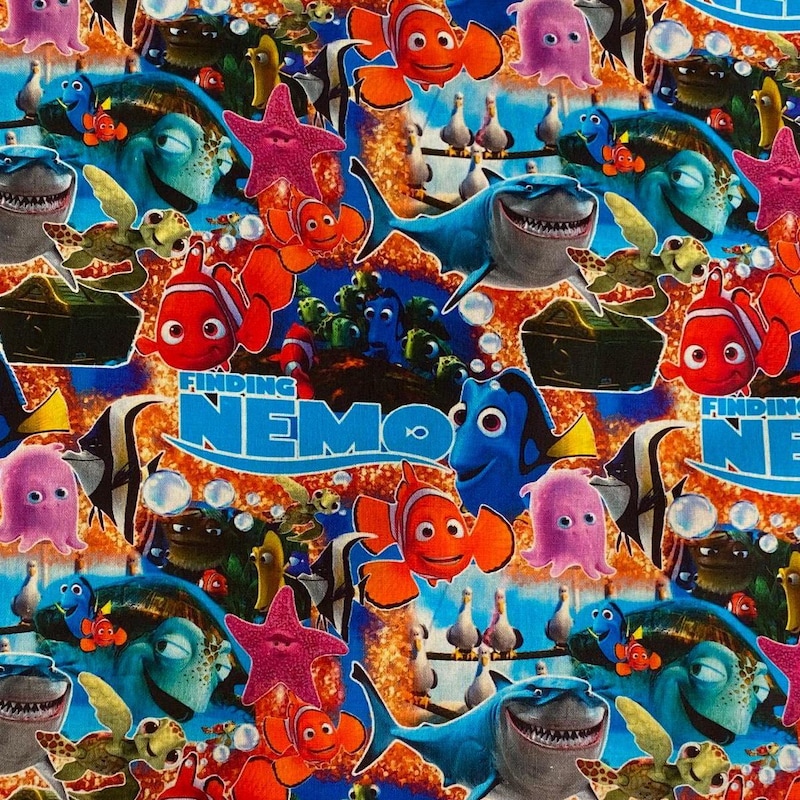 Finding Nemo Fabric - Etsy