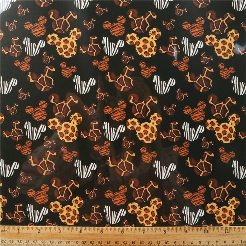 Disney Animal Kingdom Fabric 100% Cotton Fabric Fat Quarter Tumbler Cut ...