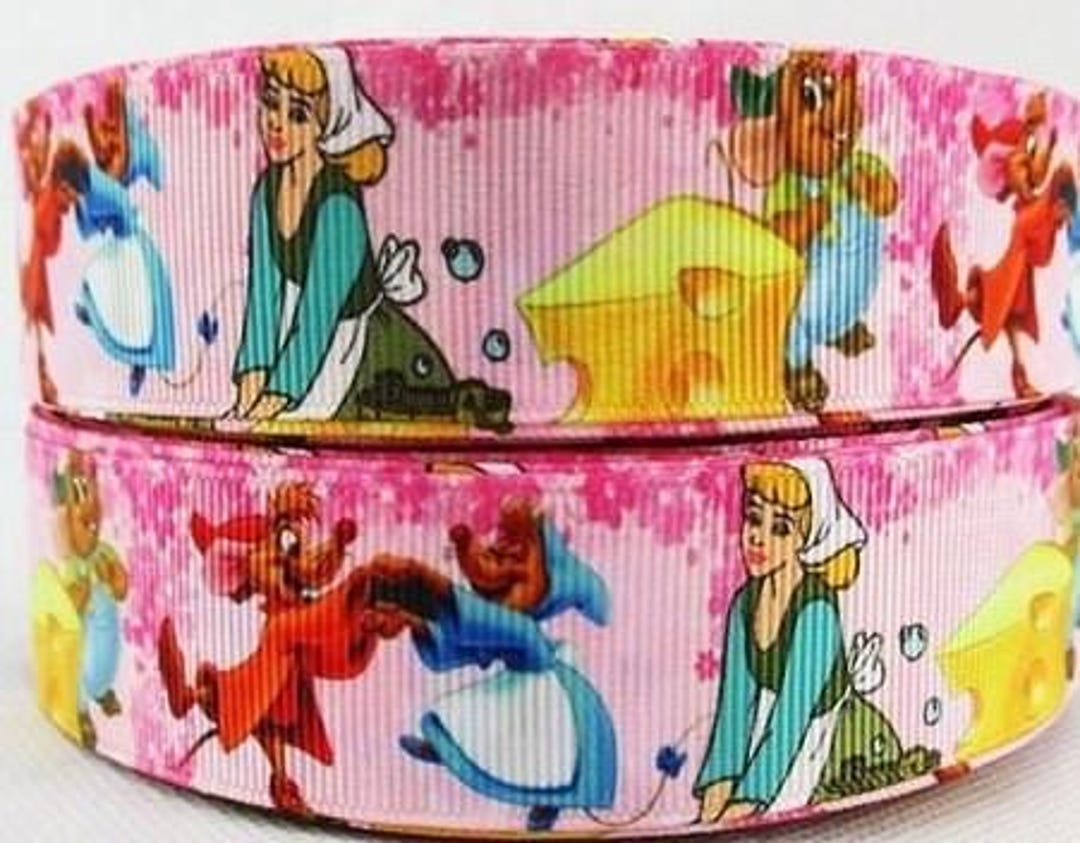 Disney Cinderella Ribbon 1" High Quality Grosgrain Ribbon by the Yard ...