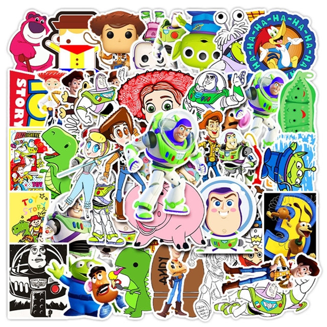 Disney Toy Story Sticker Packs Woody Buzz Lightyear Bullseye Jesse ...